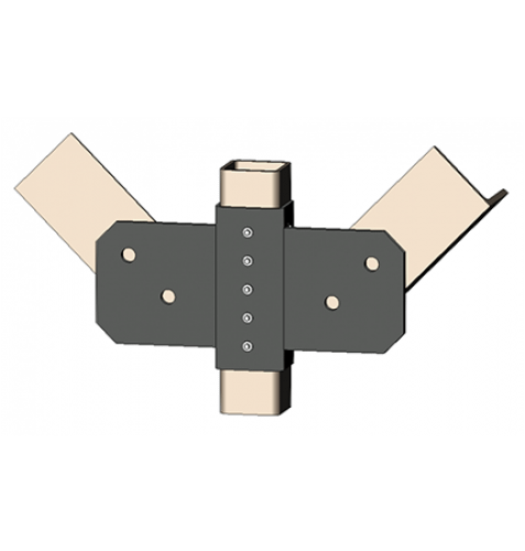 SHS Steel Angle Bracing Cleats | Adjustable for High Loads